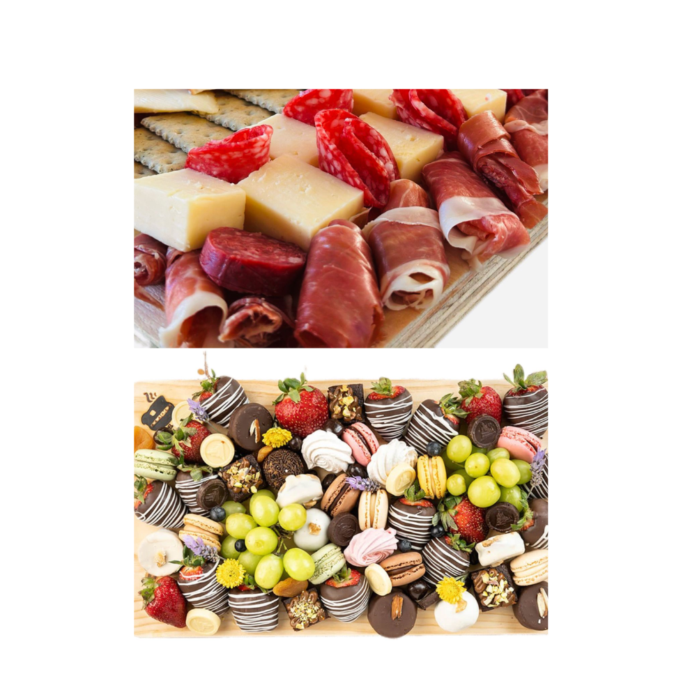 Tabla gigante de picoteo mixta 80 cm (14-16 personas) – pulsobanqueteria.cl